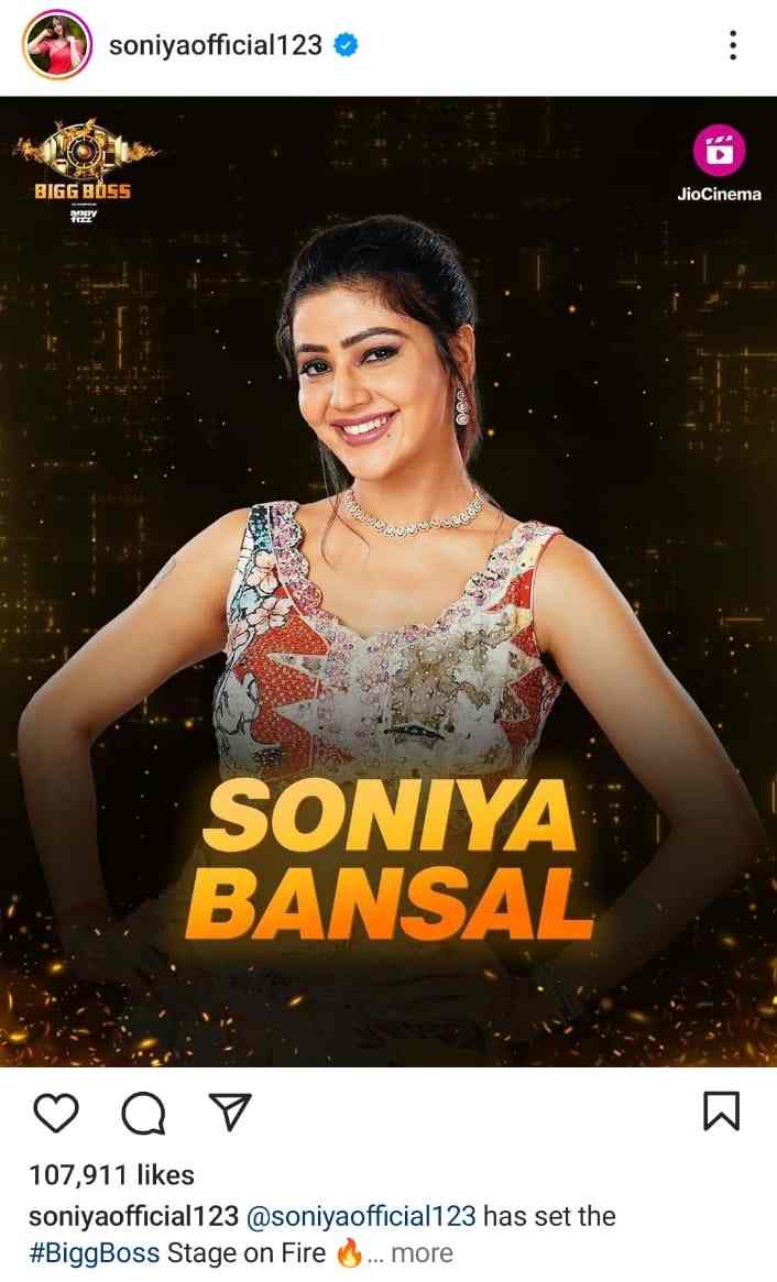 Soniya Bansal Age, Net Worth, Husband, Affairs, Movies, Biography, Bigg-Boss 17 » Biography Wallah
